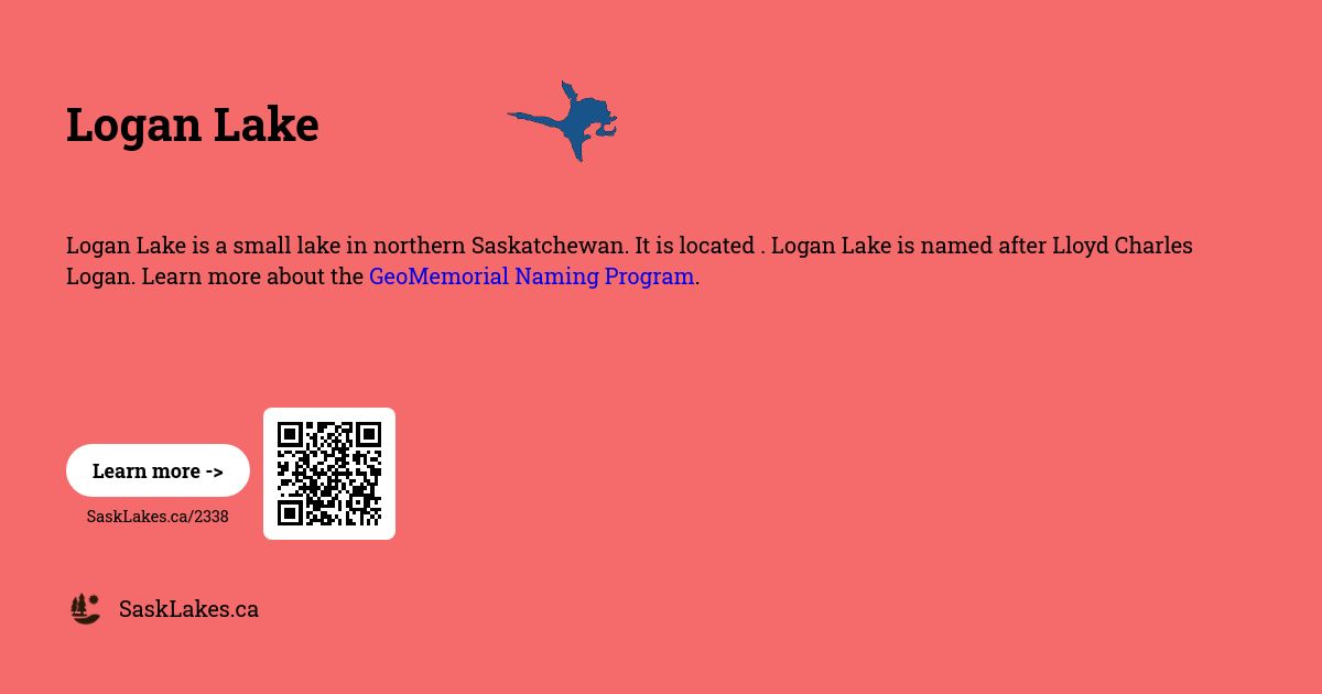 Logan Lake - SaskLakes