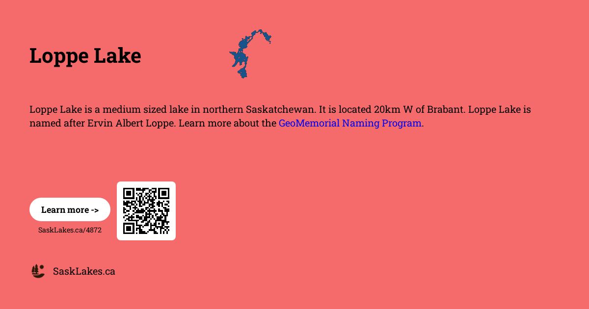 Loppe Lake - SaskLakes