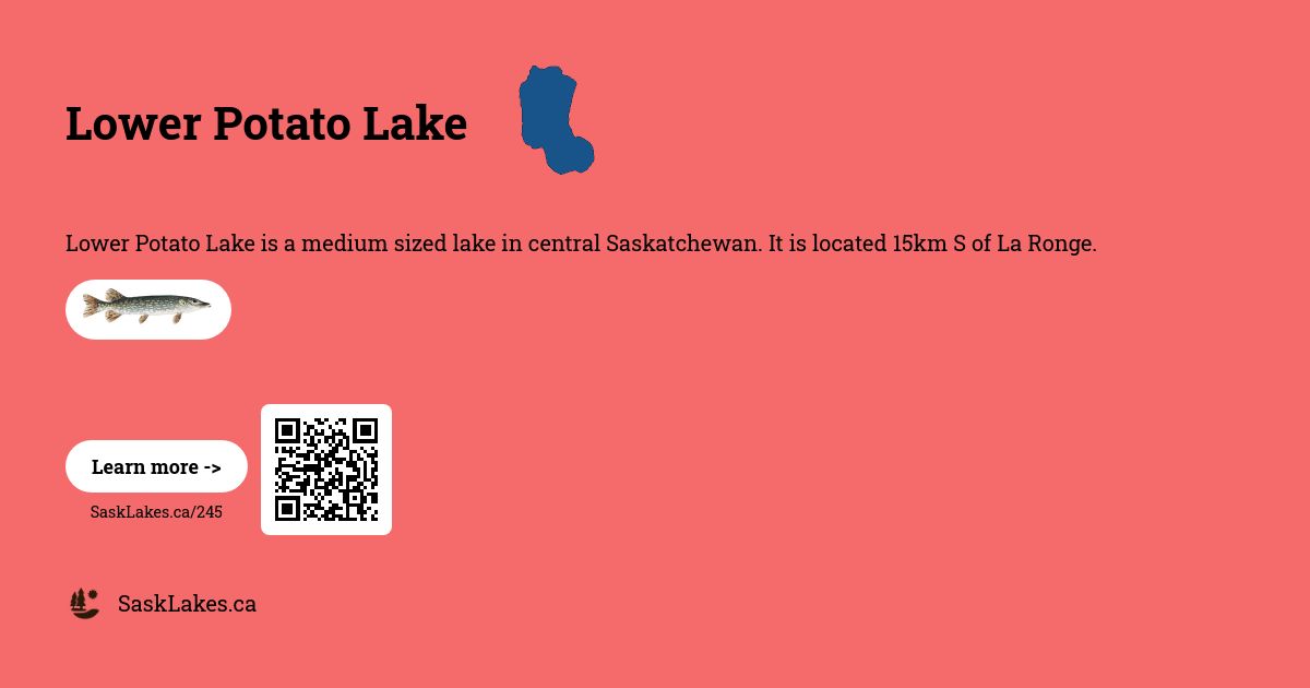Lower Potato Lake - SaskLakes