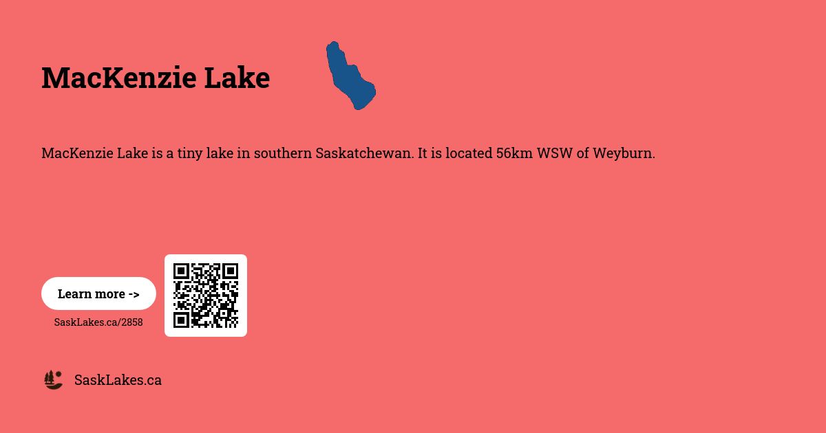 MacKenzie Lake - SaskLakes