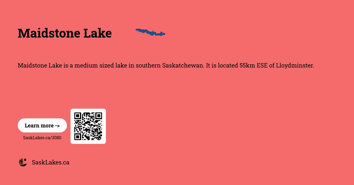 Maidstone Lake - SaskLakes