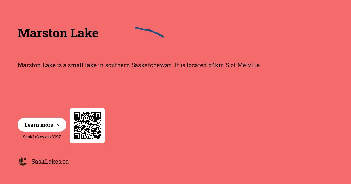 Marston Lake - SaskLakes