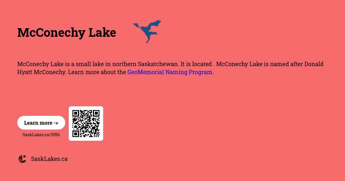 McConechy Lake - SaskLakes