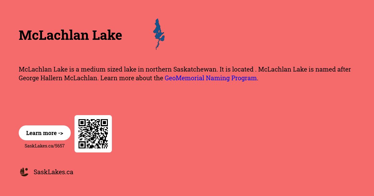 McLachlan Lake - SaskLakes