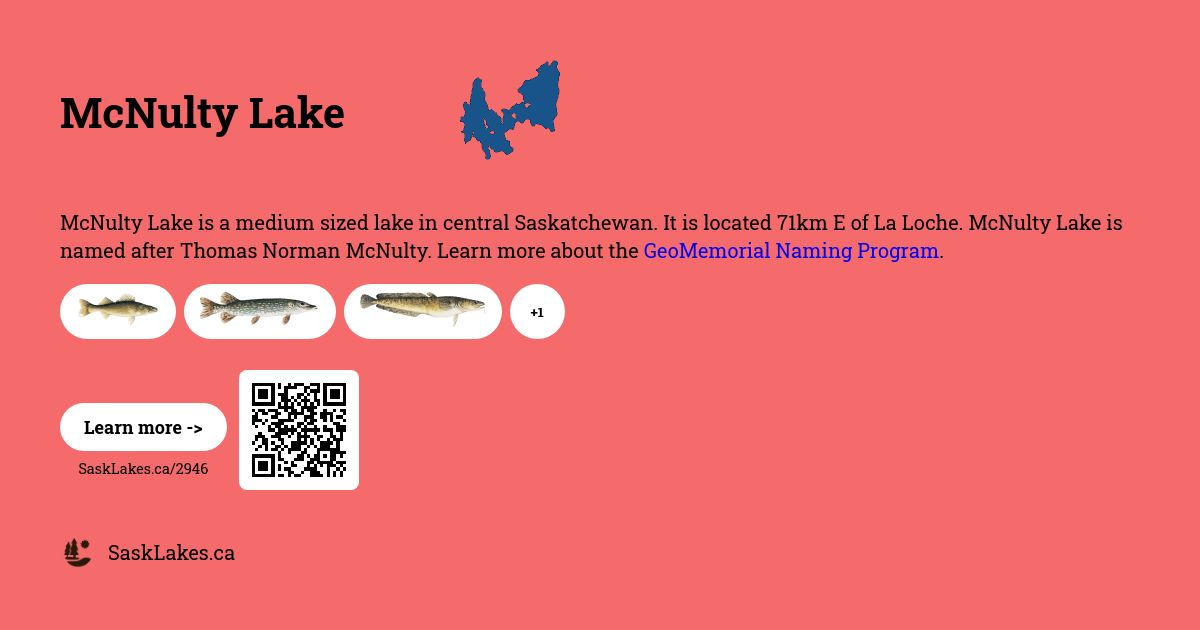 McNulty Lake - SaskLakes