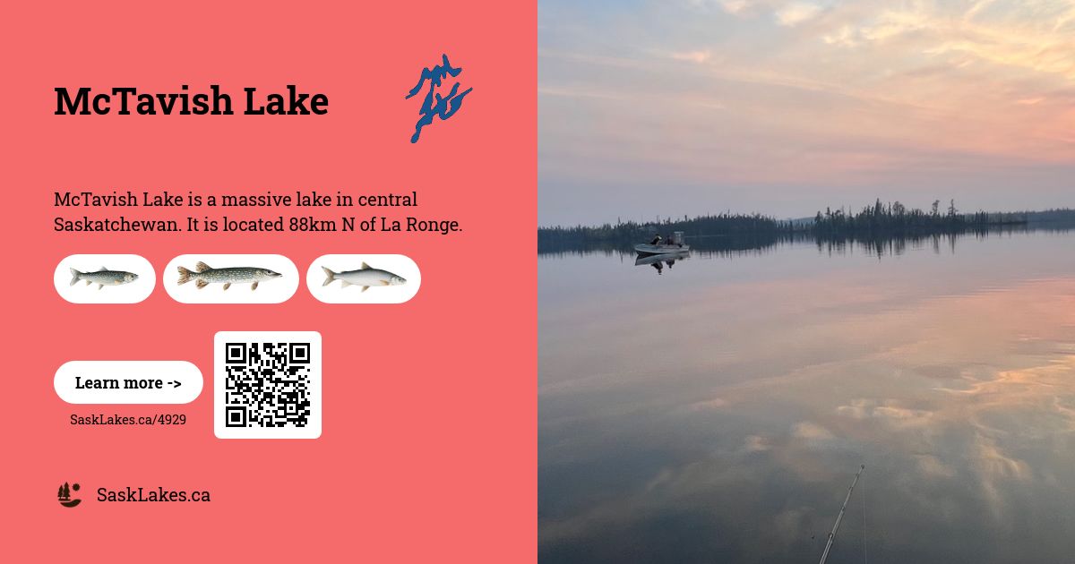 McTavish Lake - SaskLakes