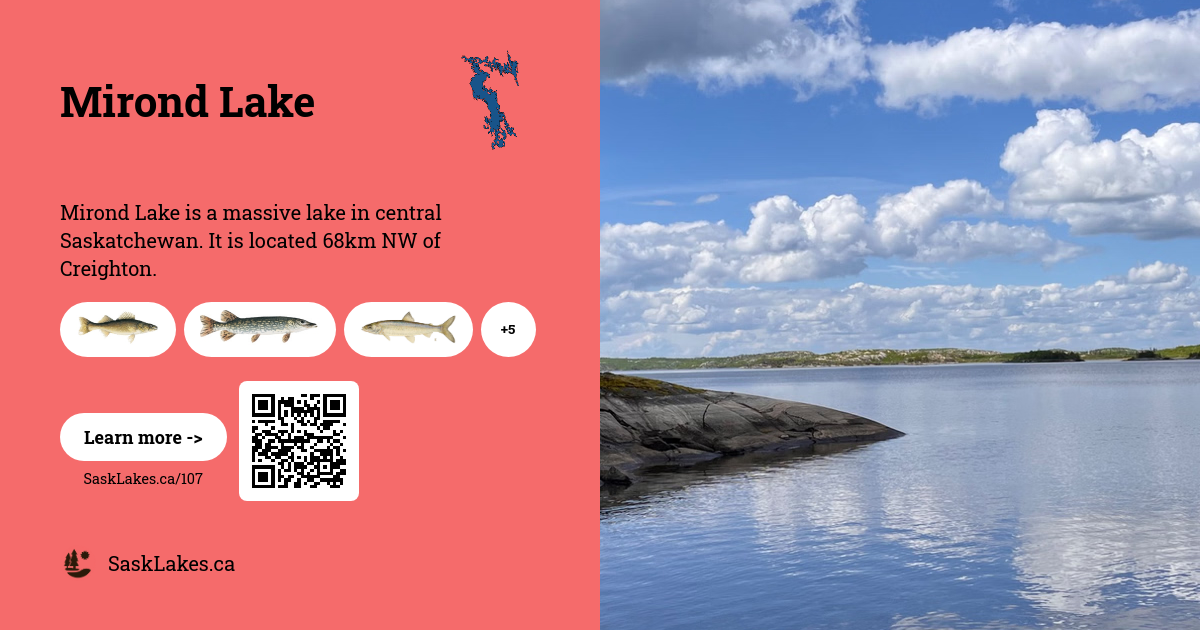 Mirond Lake - SaskLakes