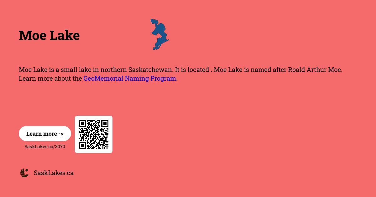 Moe Lake - SaskLakes