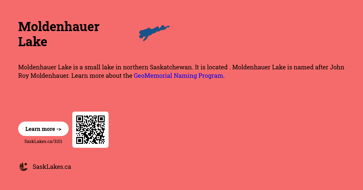 Moldenhauer Lake - SaskLakes