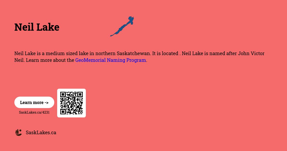 Neil Lake - SaskLakes