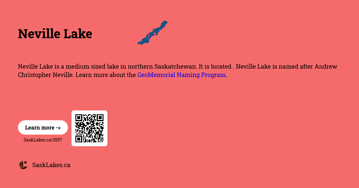 Neville Lake - SaskLakes
