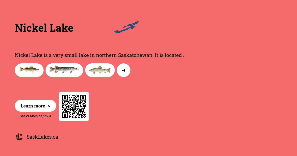 Nickel Lake - SaskLakes