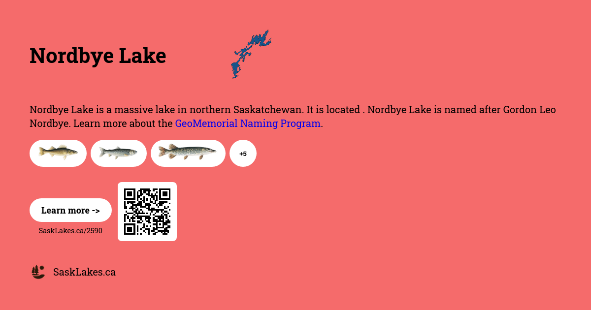 Nordbye Lake - SaskLakes