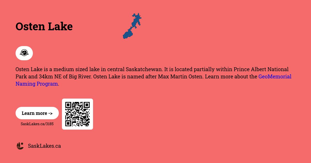 Osten Lake - SaskLakes