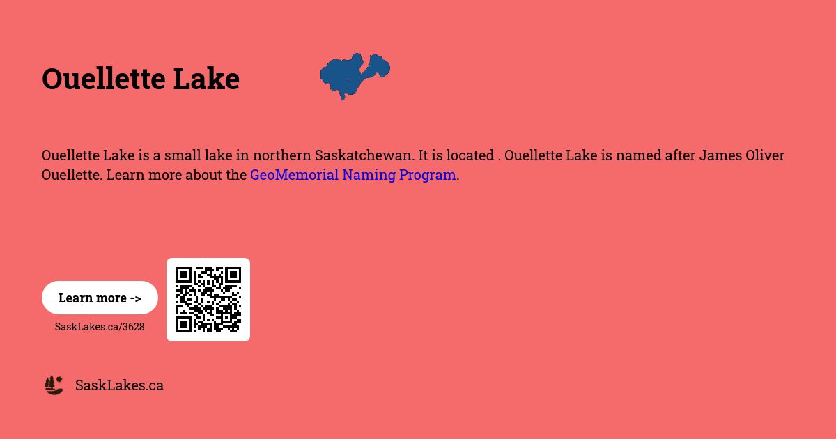 Ouellette Lake - SaskLakes