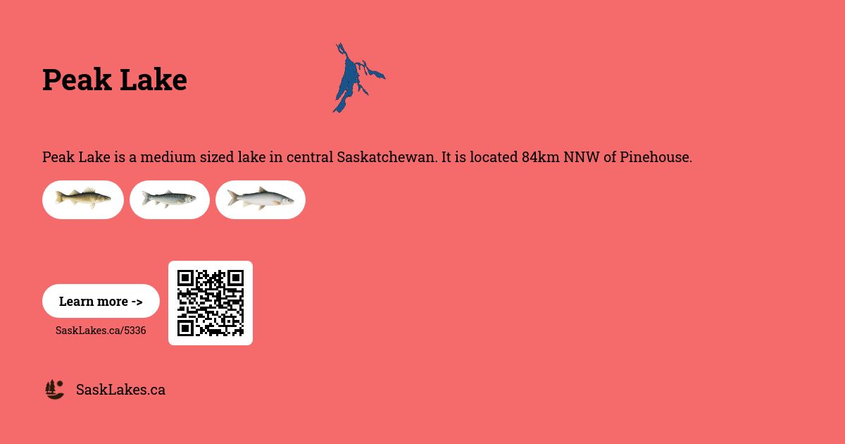 Peak Lake - SaskLakes