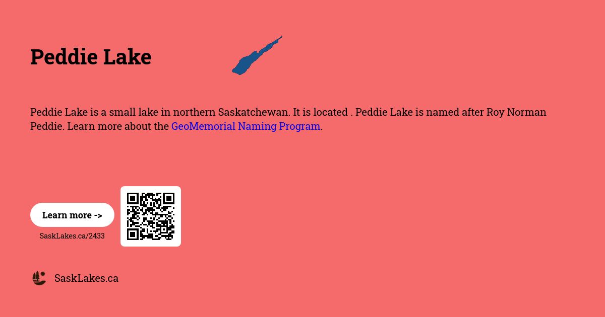 Peddie Lake - SaskLakes
