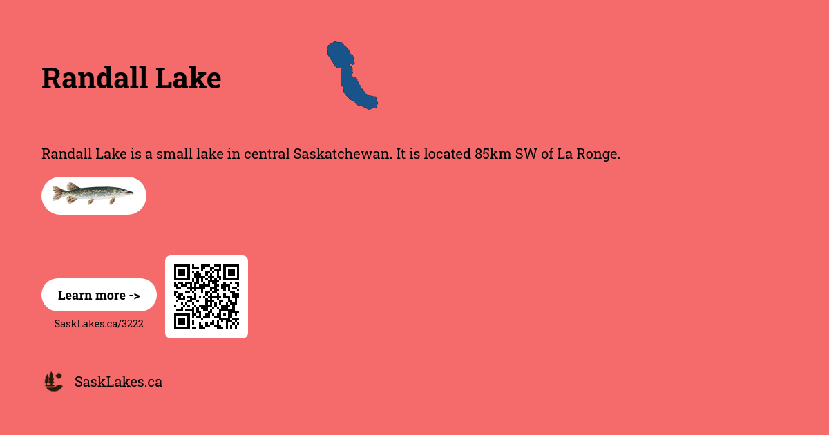 Randall Lake - SaskLakes