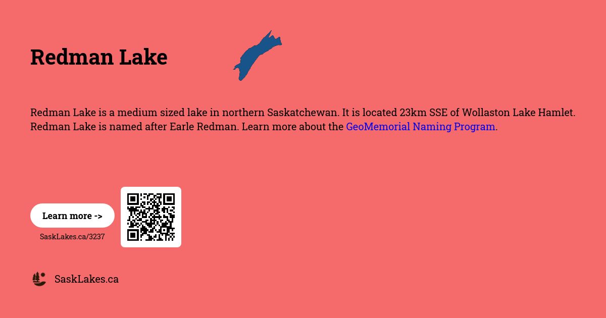 Redman Lake - SaskLakes