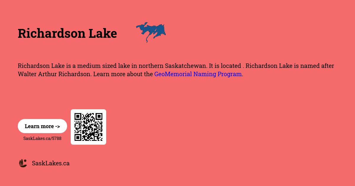 Richardson Lake - SaskLakes
