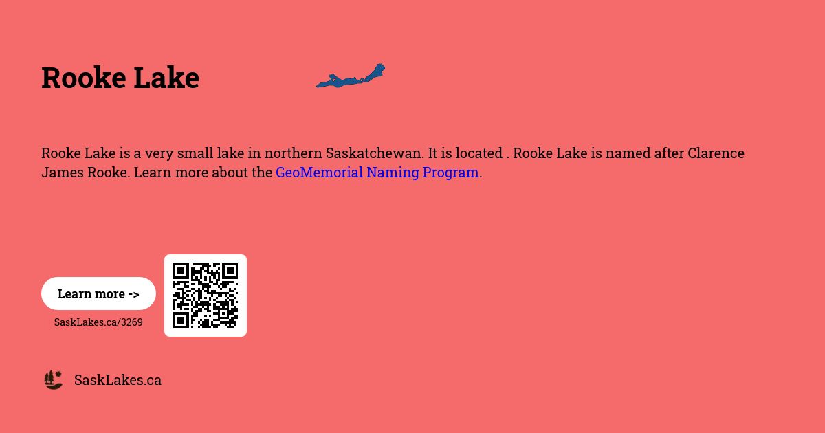 Rooke Lake - SaskLakes