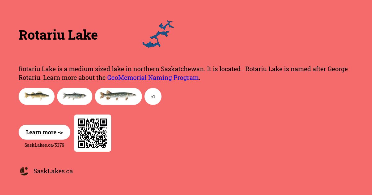 Rotariu Lake - SaskLakes