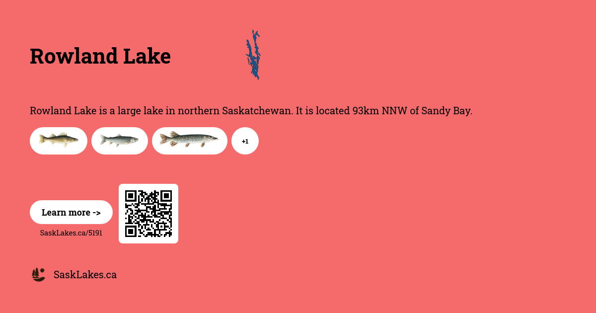 Rowland Lake - SaskLakes