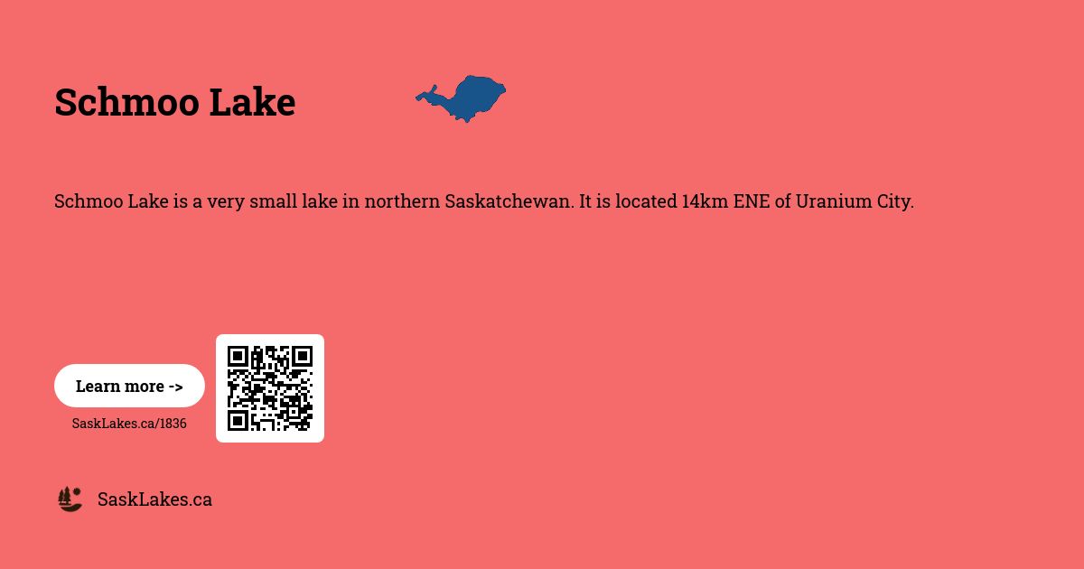 Schmoo Lake - SaskLakes