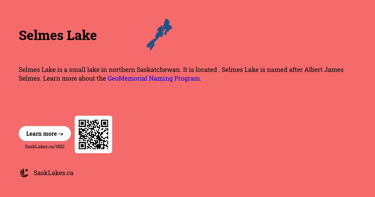 Selmes Lake - SaskLakes