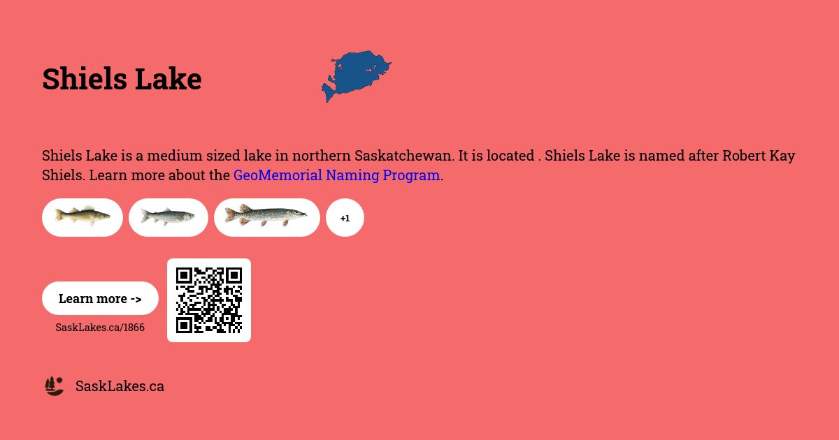 Shiels Lake - SaskLakes