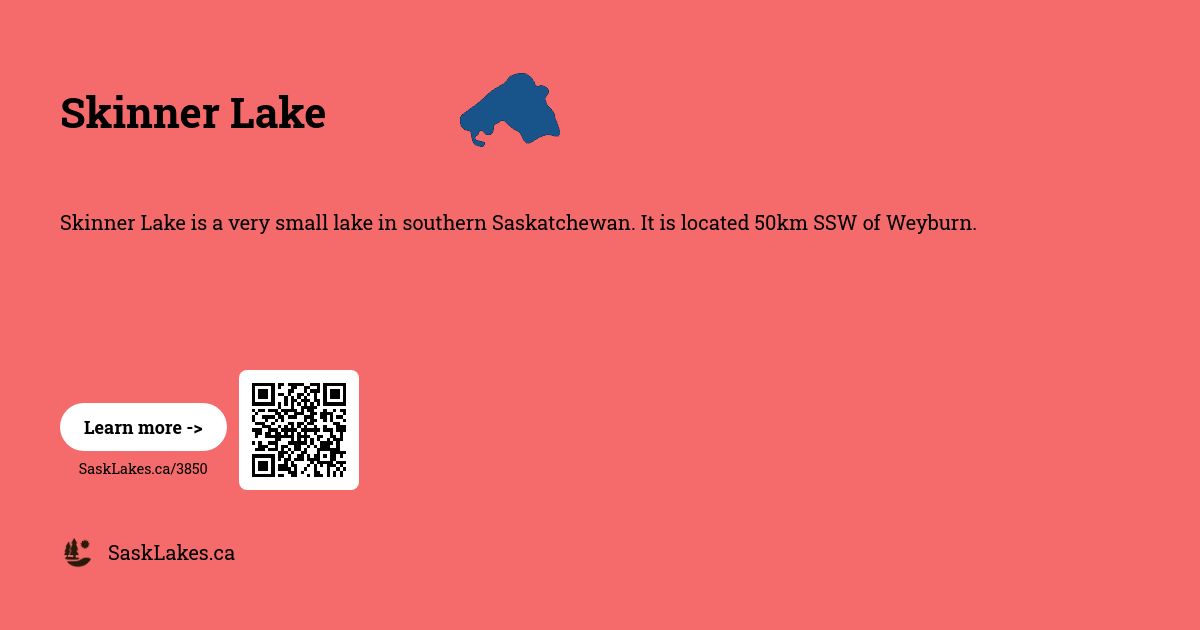 Skinner Lake - SaskLakes