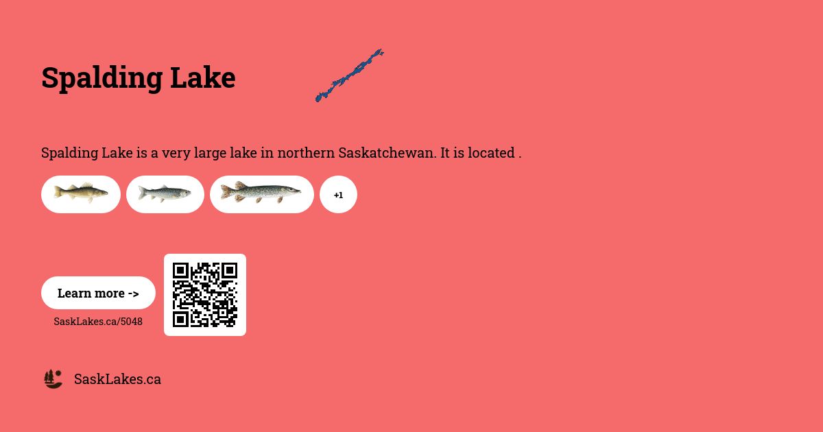 Spalding Lake - SaskLakes