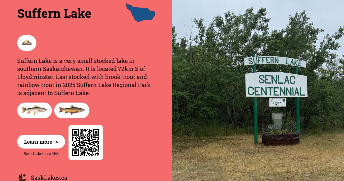 Suffern Lake - SaskLakes
