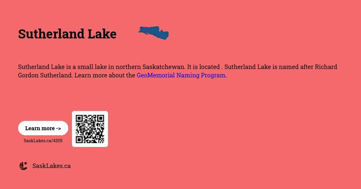 Sutherland Lake - SaskLakes