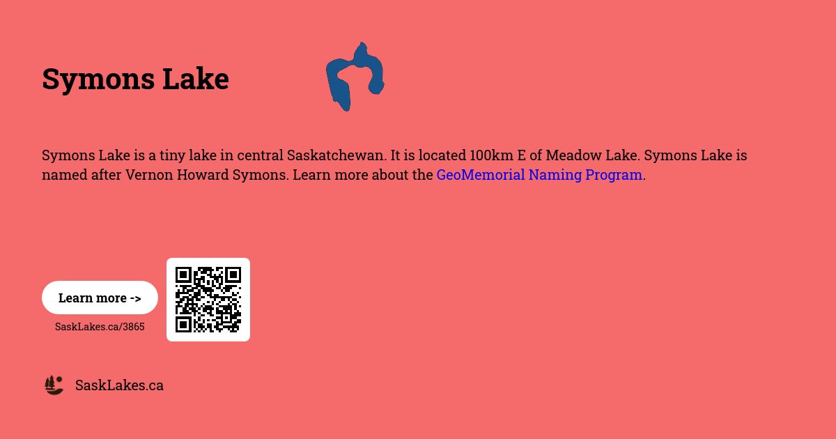 Symons Lake - SaskLakes