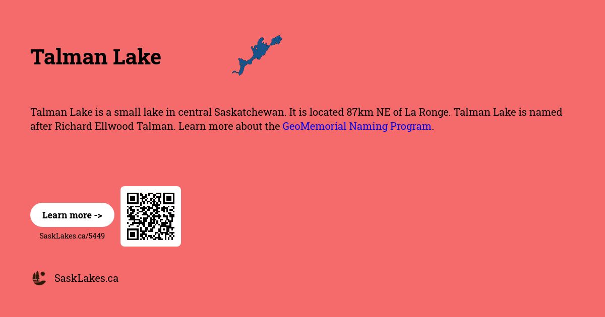 Talman Lake - SaskLakes