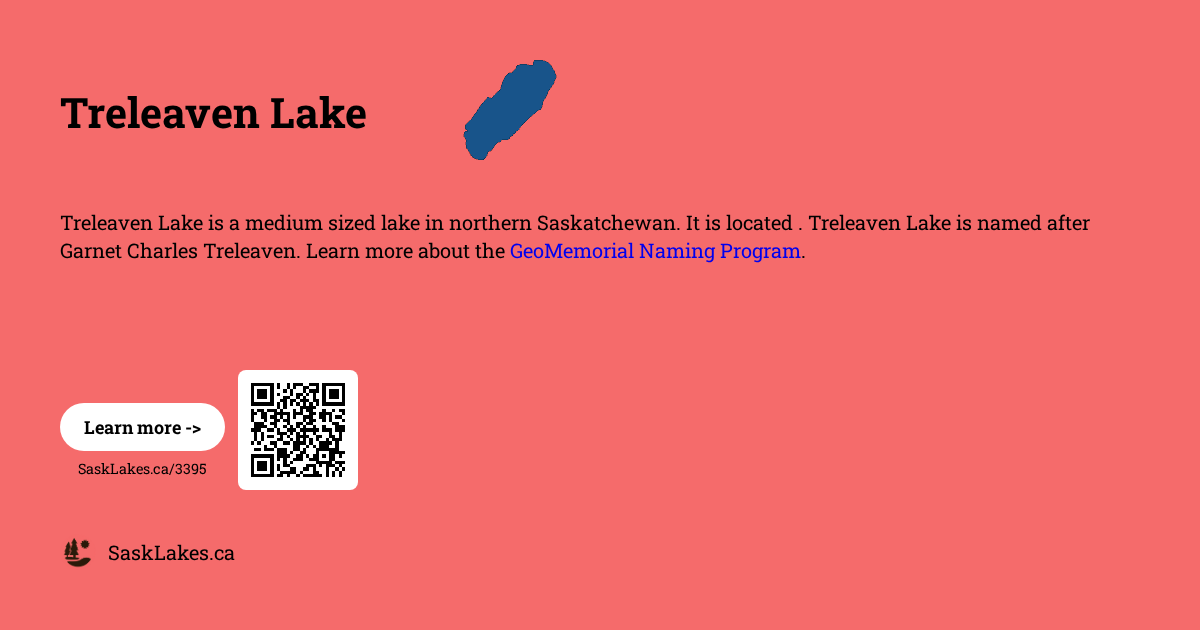 Treleaven Lake - SaskLakes