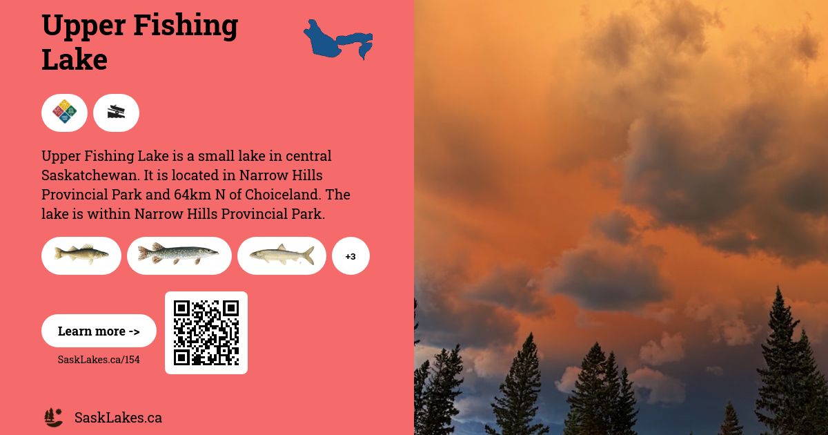 Upper Fishing Lake - SaskLakes