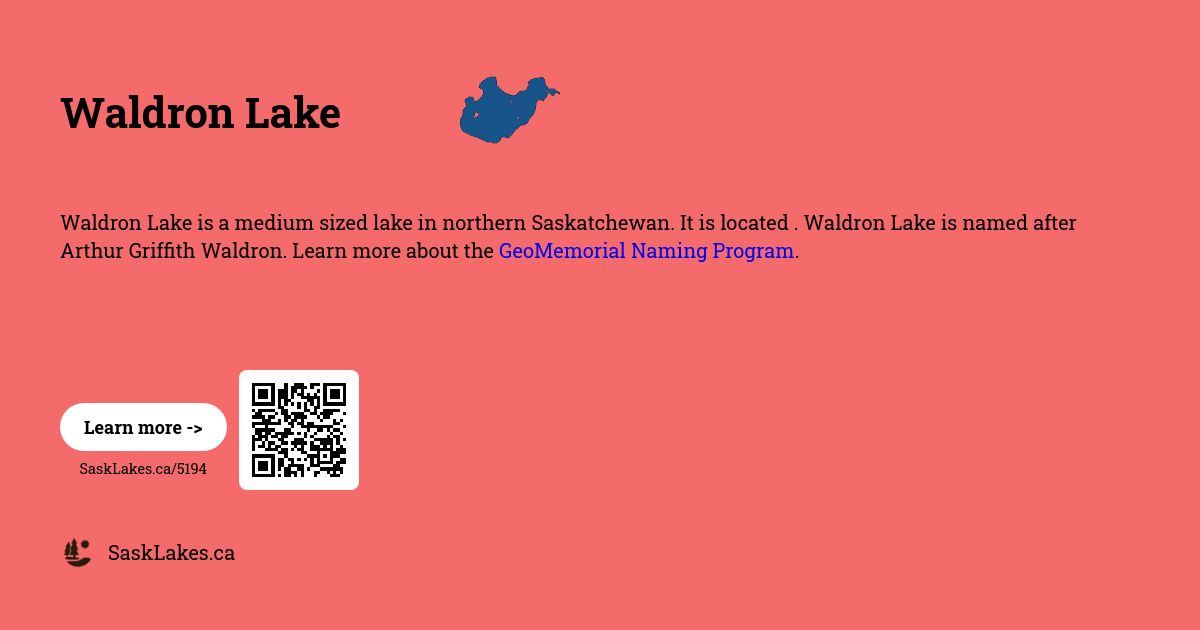 Waldron Lake - SaskLakes