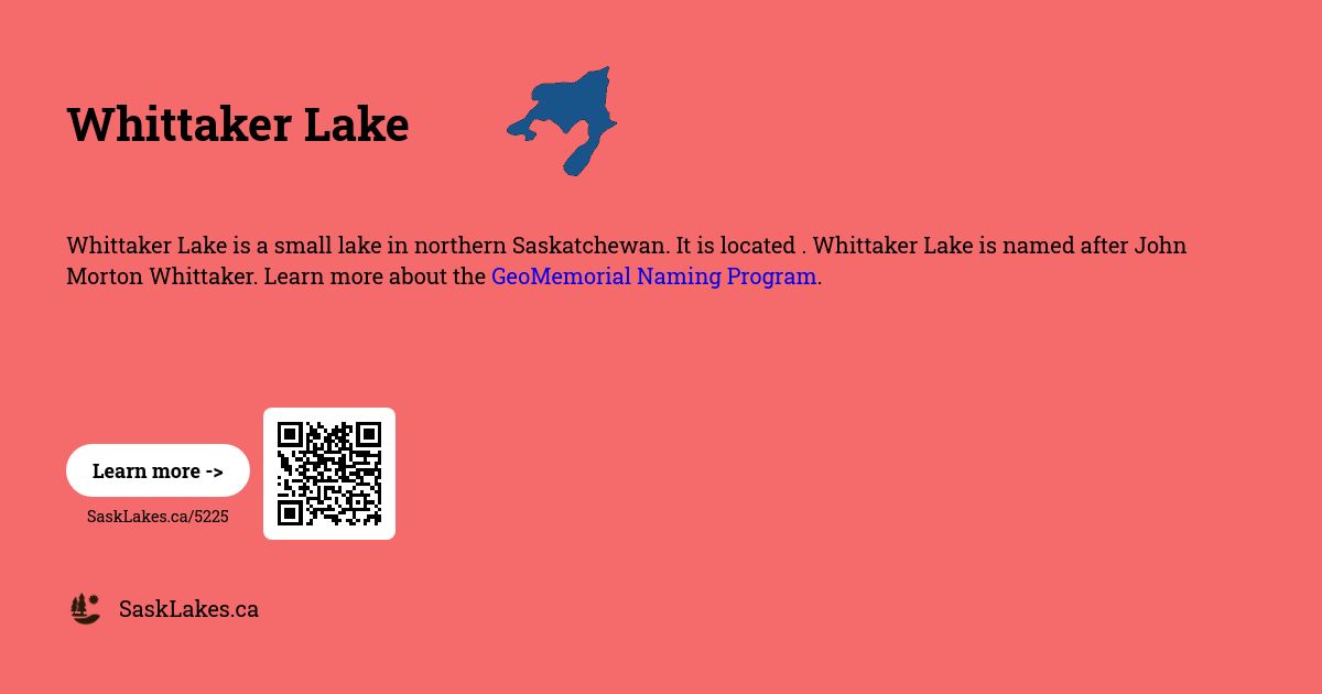 Whittaker Lake - SaskLakes