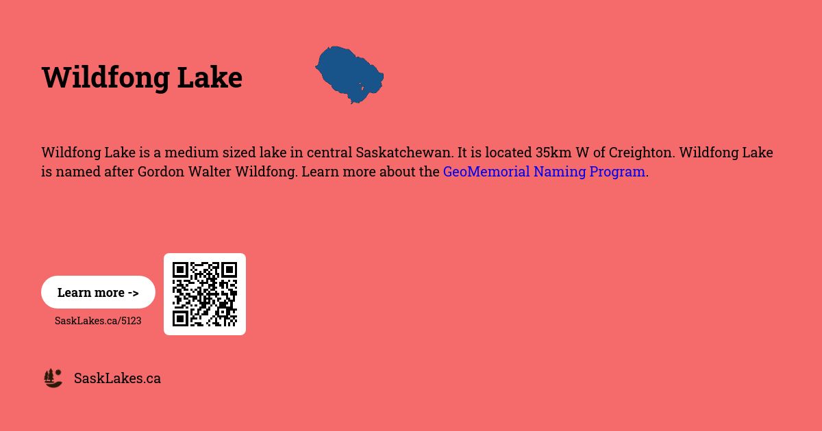Wildfong Lake - SaskLakes