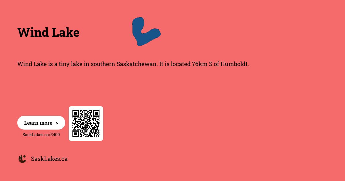Wind Lake - SaskLakes
