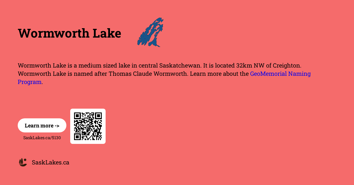 Wormworth Lake - SaskLakes