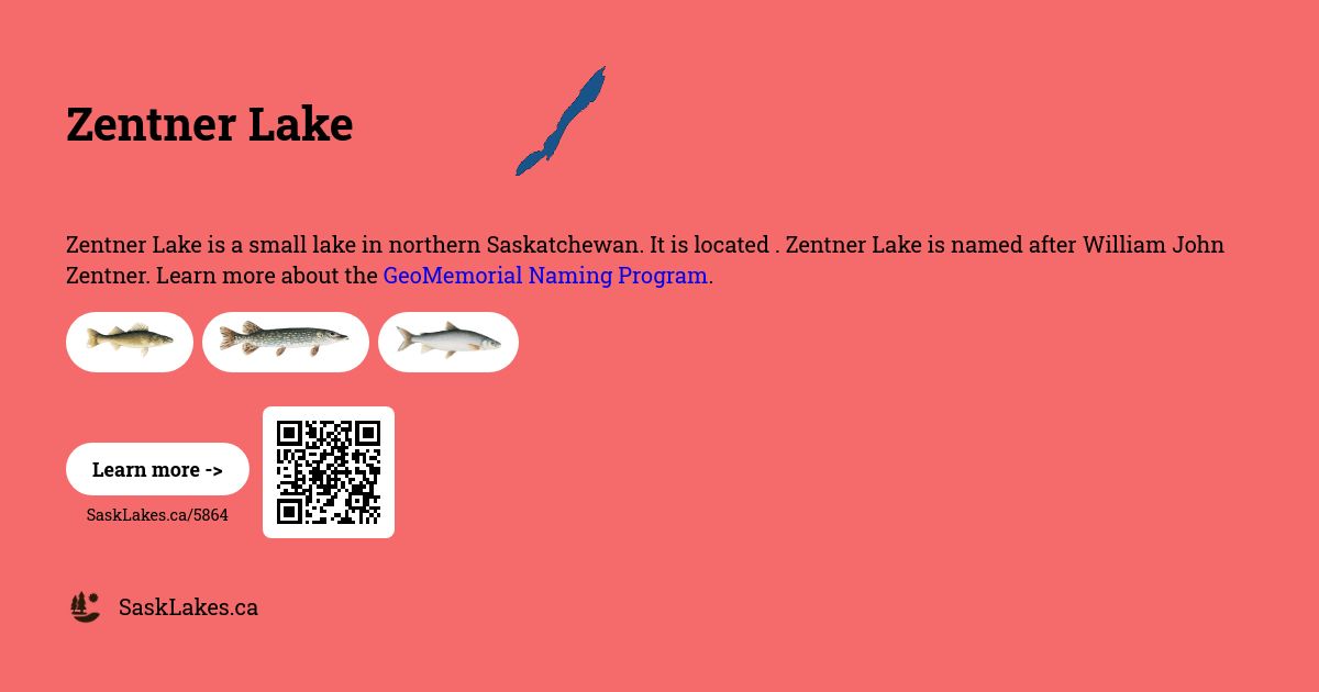 Zentner Lake - SaskLakes
